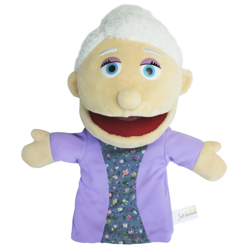 Detective Puppet With Removable Mouth 16-inch Ventriloquist Puppets Set ...