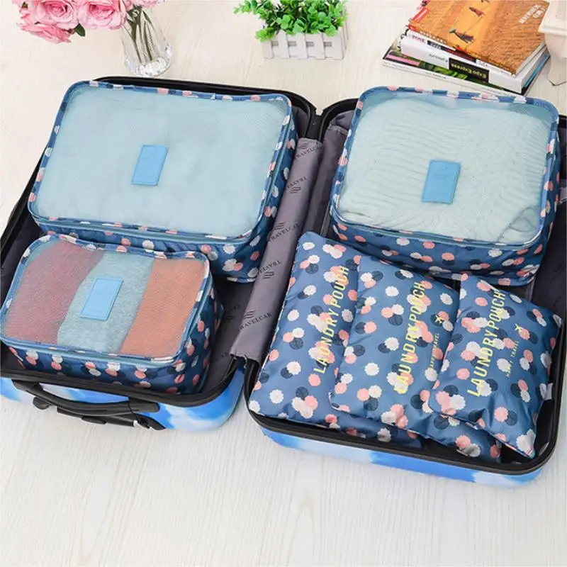6Pcs-Travel-Luggage-Packing-Organizers-Set-With-Toiletry-Bag-Clothing ...