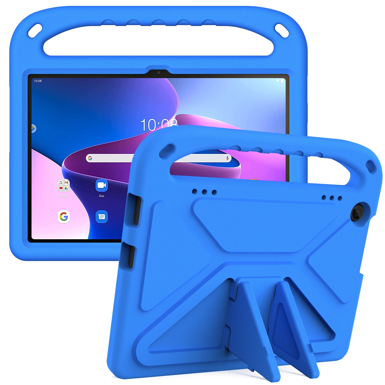 Heavy Duty Rugged Silicone Stand Tablet Case for Pad Pro 2021TB-J716F ...