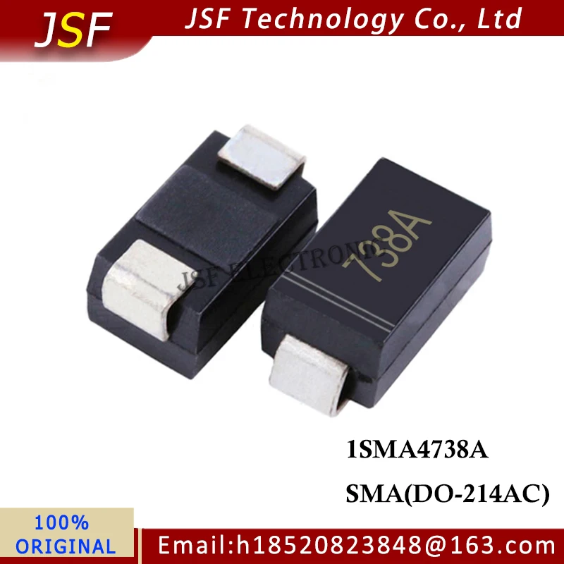 20/100/500/5000pcs SMD 1SMA4738A Zener Diode 8.2V 8V2 Voltage ...