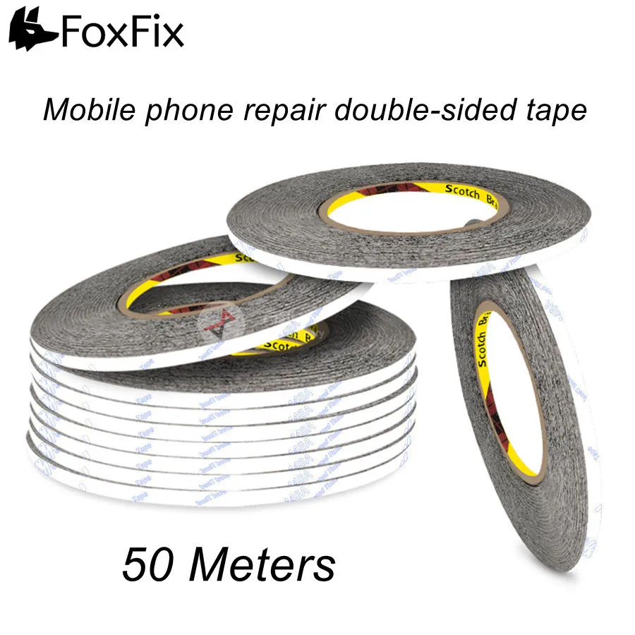 Adhesive Tape Back Phone | Adhesive Tape Fix Cellphone Lcd - 50m Repair ...