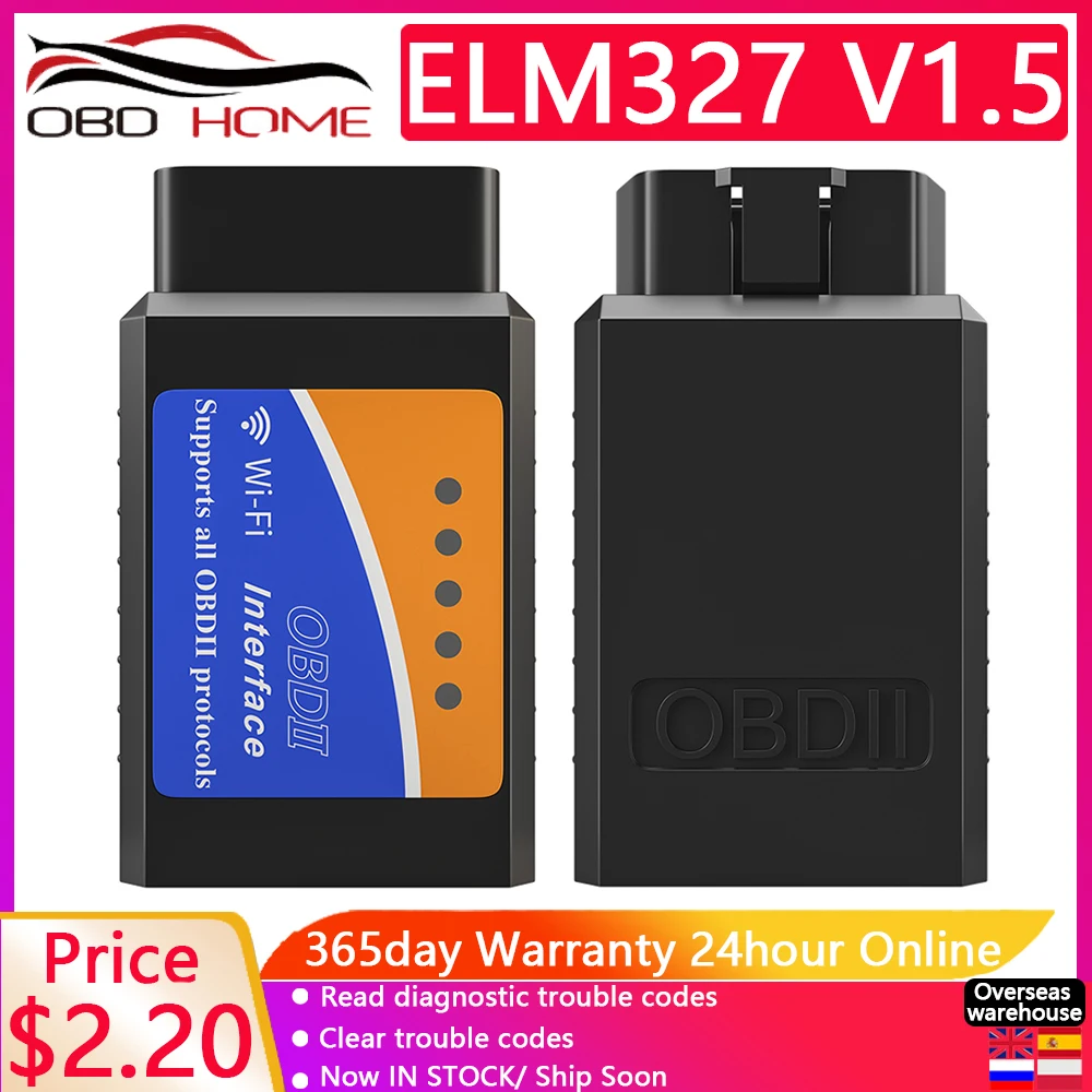 OBD2 MINI ELM327 V1.5 V2.1 OBD2 Lector de código Bluetooth para Android ...