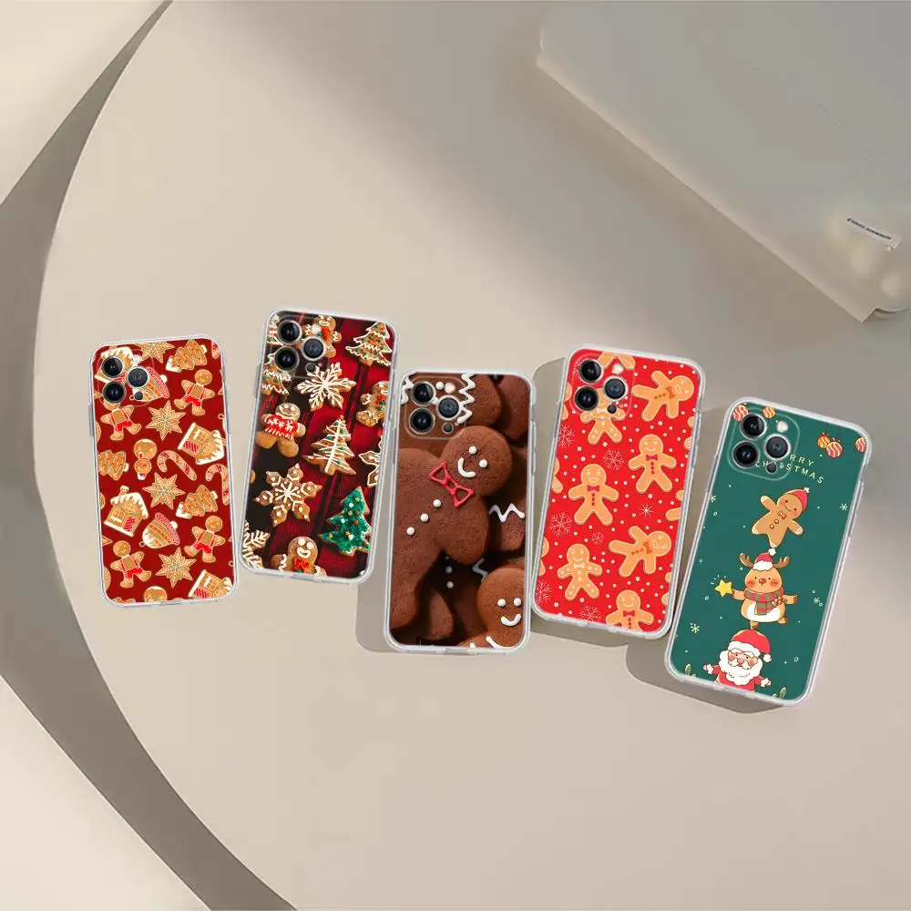 Christmas-Gingerbread-Man-Phone-Case-Silicone-Soft-for-iphone-15-14-13 ...