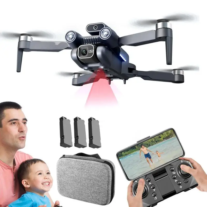 New Adults Remote Control Drones GPS Drone With WiFi Live Video Auto ...