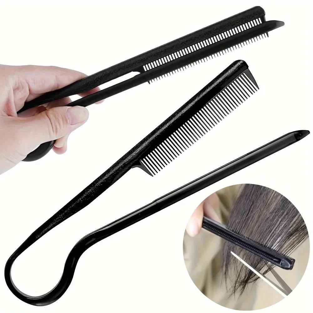 Professional V-Shaped Comb Messy Hair Finishing Splint Comb for Hair ...