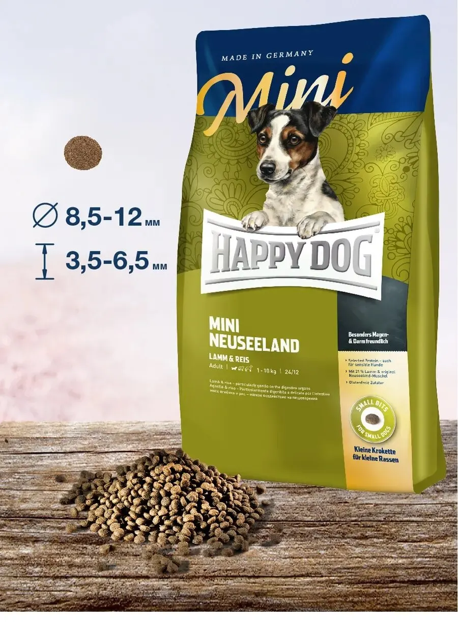 Happy Dog Mini Neuseeland Kg | ppgbbe.intranet.biologia.ufrj.br
