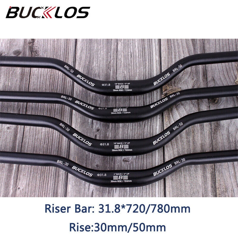 BUCKLOS Mountain Bike Handlebar, Alta Resistência, MTB Handle Bar ...