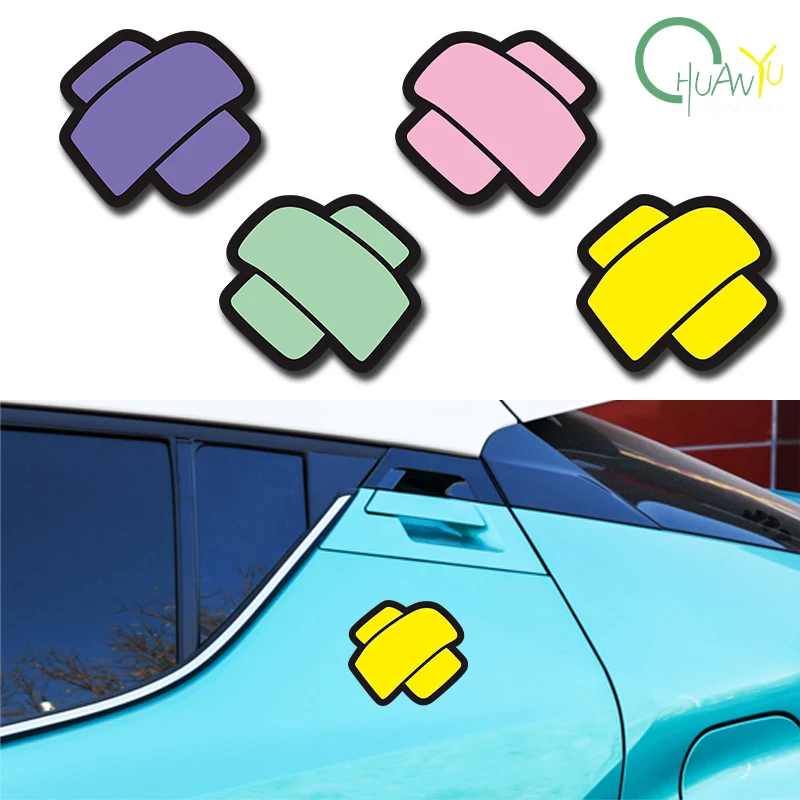 Decals-For-Cars-Funny-Car-Stickers-Bandage-Design-Decal-Creative-Cute ...
