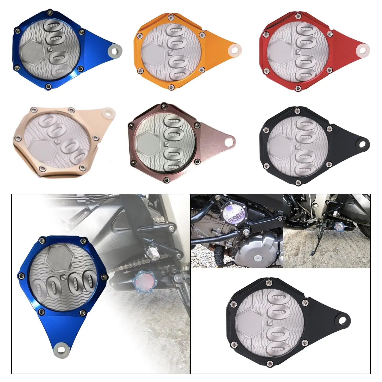 Motorcycle Tax Disc Holder Durable Aluminum Alloy Hanger Waterproof ...