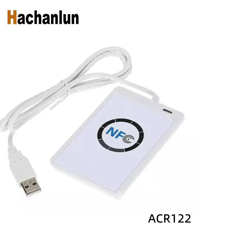 ACR122U RFID 비접촉식 스마트 IC UID 카드 작성기 NFC 판독기 USB 복사기 13.56mhz 복제 복제기 변경 ...
