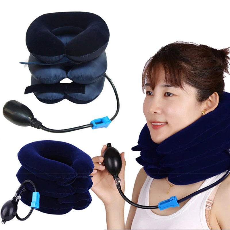 Neck Stretcher Inflatable Air Cervical Traction Relax 1 Tube House ...