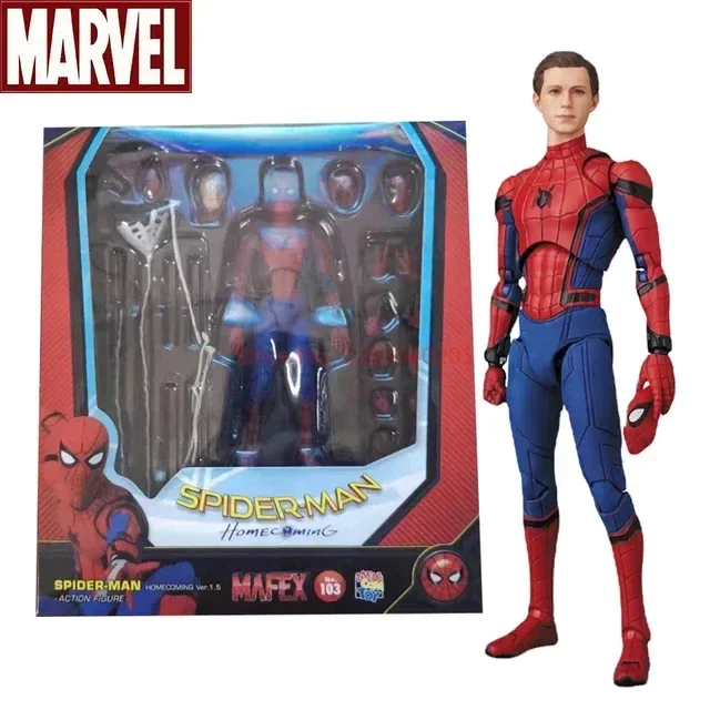 Figura de acción de Marvel Avengers Spiderman Homecoming, estatua que ...