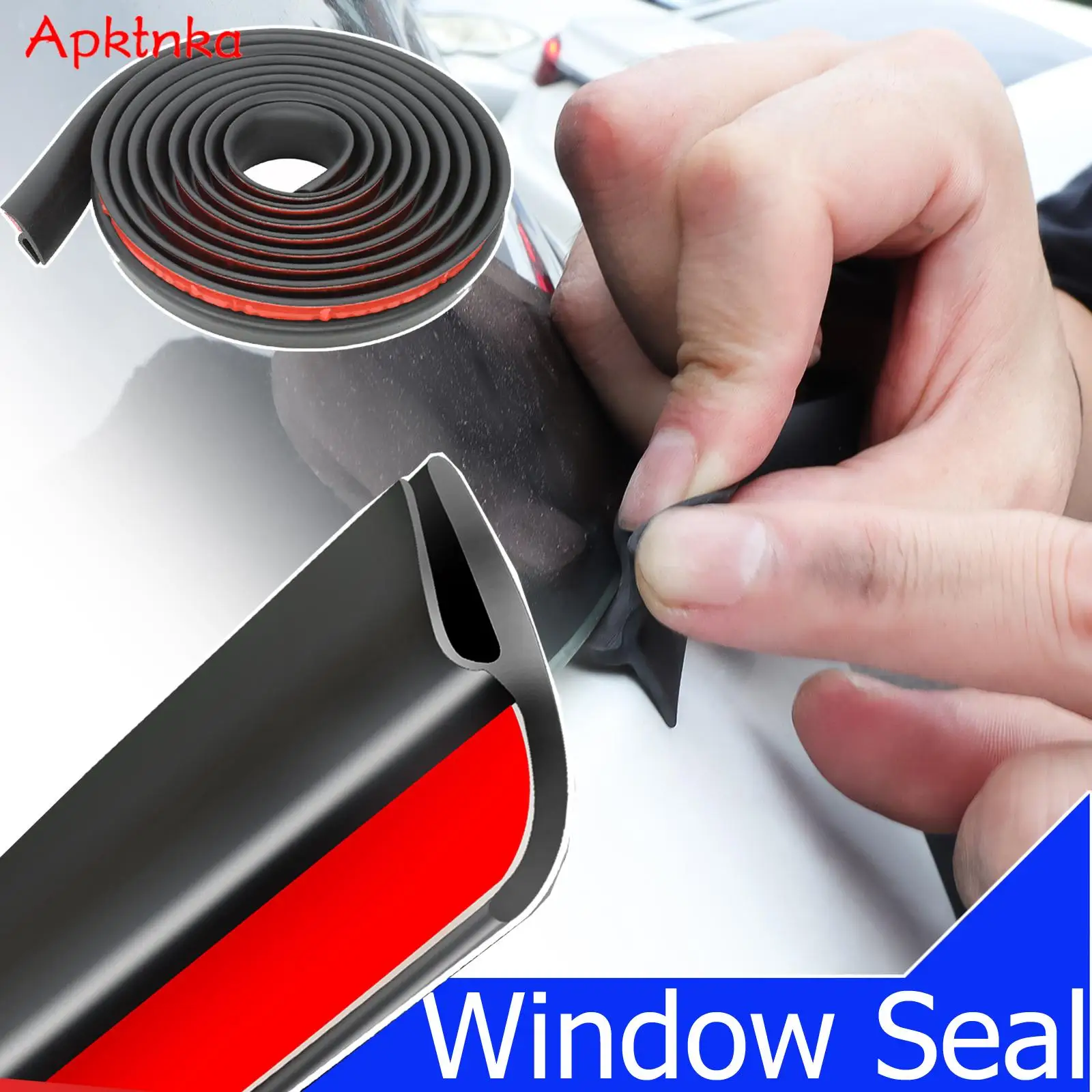 APKTNKA-4M-h-Type-Car-Window-Seal-Front-Windshield-Panel-Rubber-Seals ...