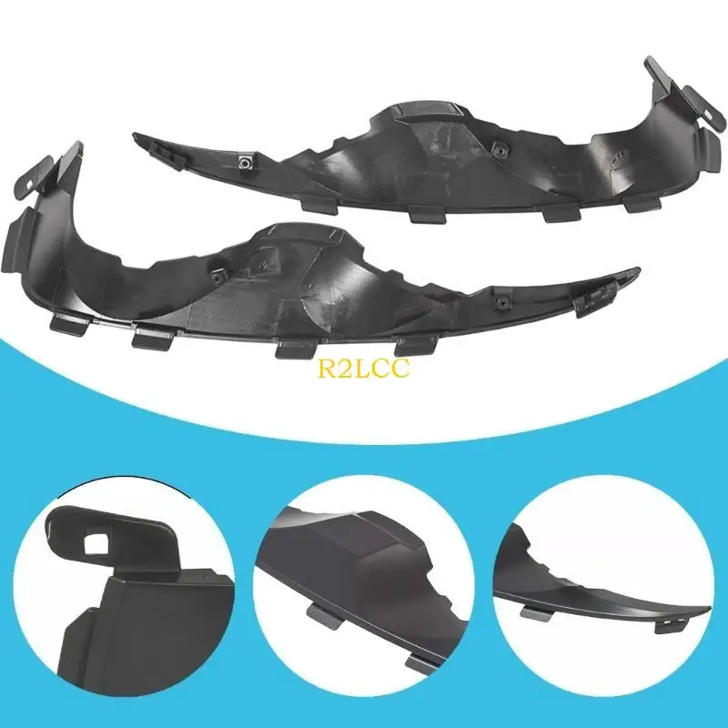 R2LC 1 Pair Headlight Mounting Bracket Support Front Bumper Light ...
