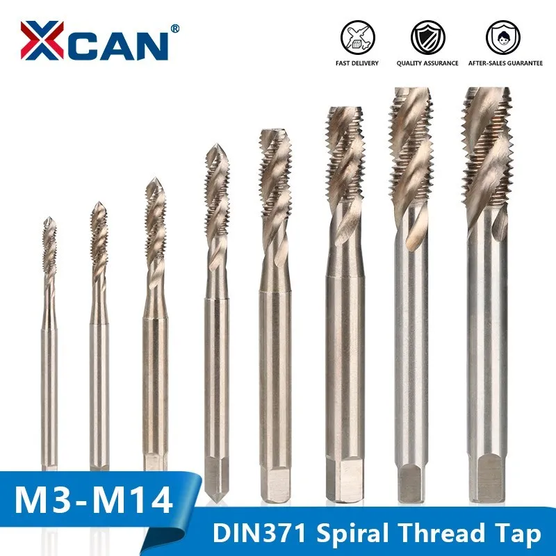 XCAN-Machine-Tap-M3-M4-M5-M6-M8-M10-M12-M14-Spiral-Groove-Metric-Screw ...