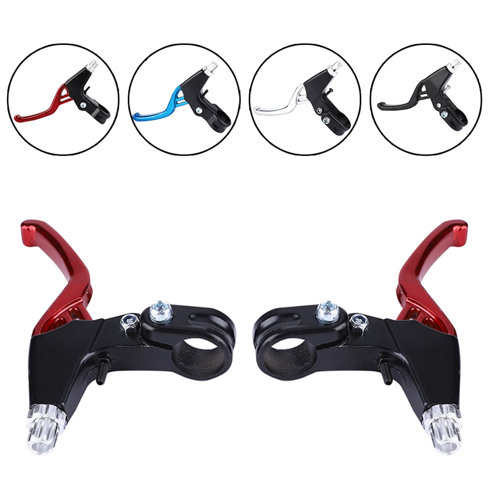 1-Pair-Aluminium-Alloy-Mountain-Bike-Cycling-Brake-Handles-4-Colors ...