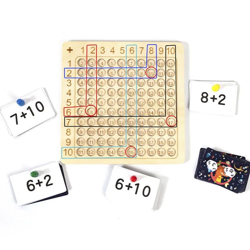 Children 99 Multiplication Table Math Toys Arithmetic Teaching Aids ...
