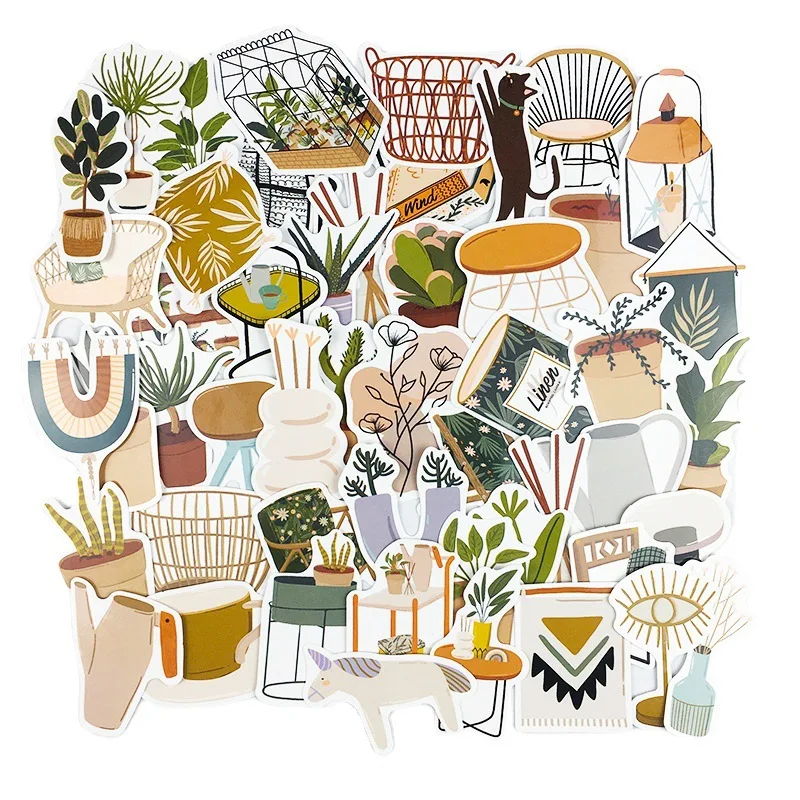 Nordic Style Sticker | Stickers Kids Nordic | Skateboard Sticker | Home ...