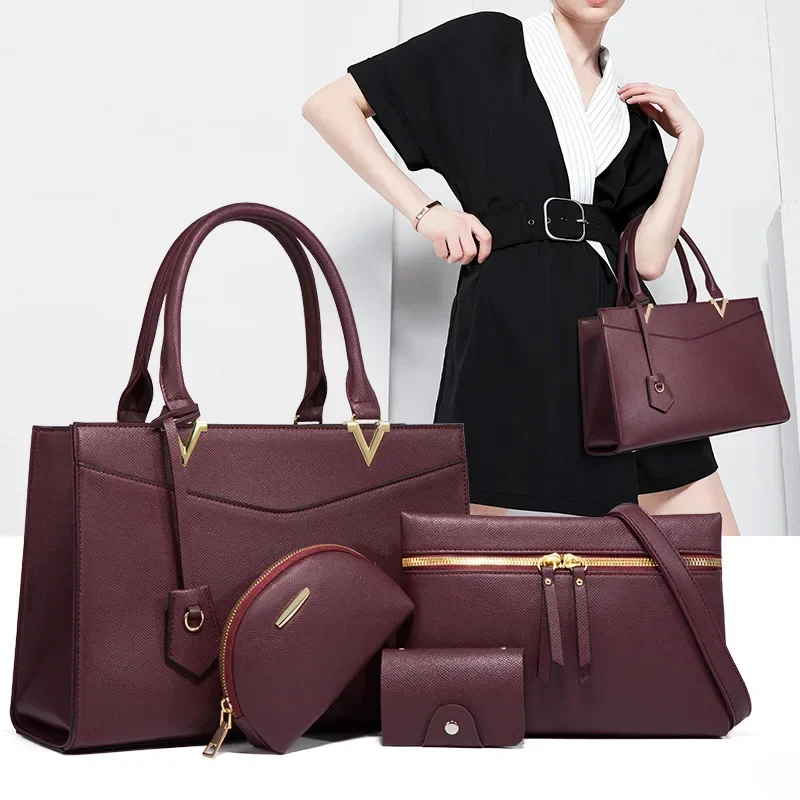 American-fashion-women-s-bags-cross-border-handbags-large-capacity-four ...