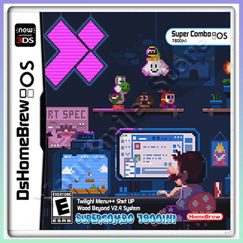 Various-Cover-Styles-7800-in1-NDS-Game-Card-Multi-Simulator-Integrated ...
