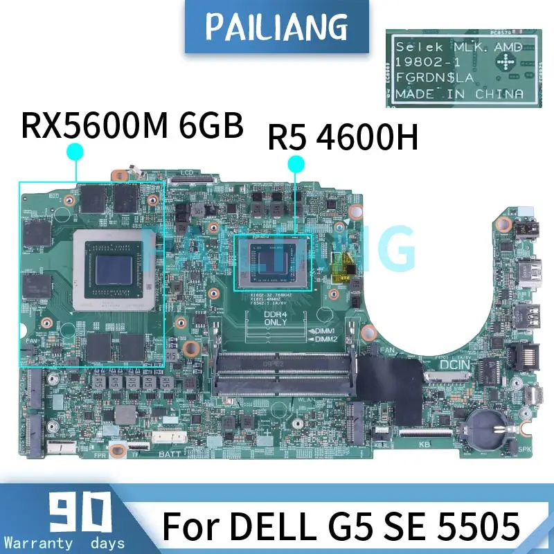 For-DELL-G5-SE-5505-Laptop-Motherboard-CN-0M8C1F-0M8C1F-0JT83K-JT83K ...