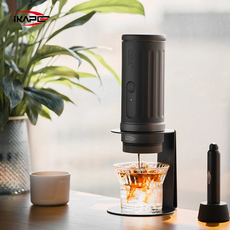 IKAPE Portable Bluetooth Wireless Electric Espresso Machine,Coffee ...