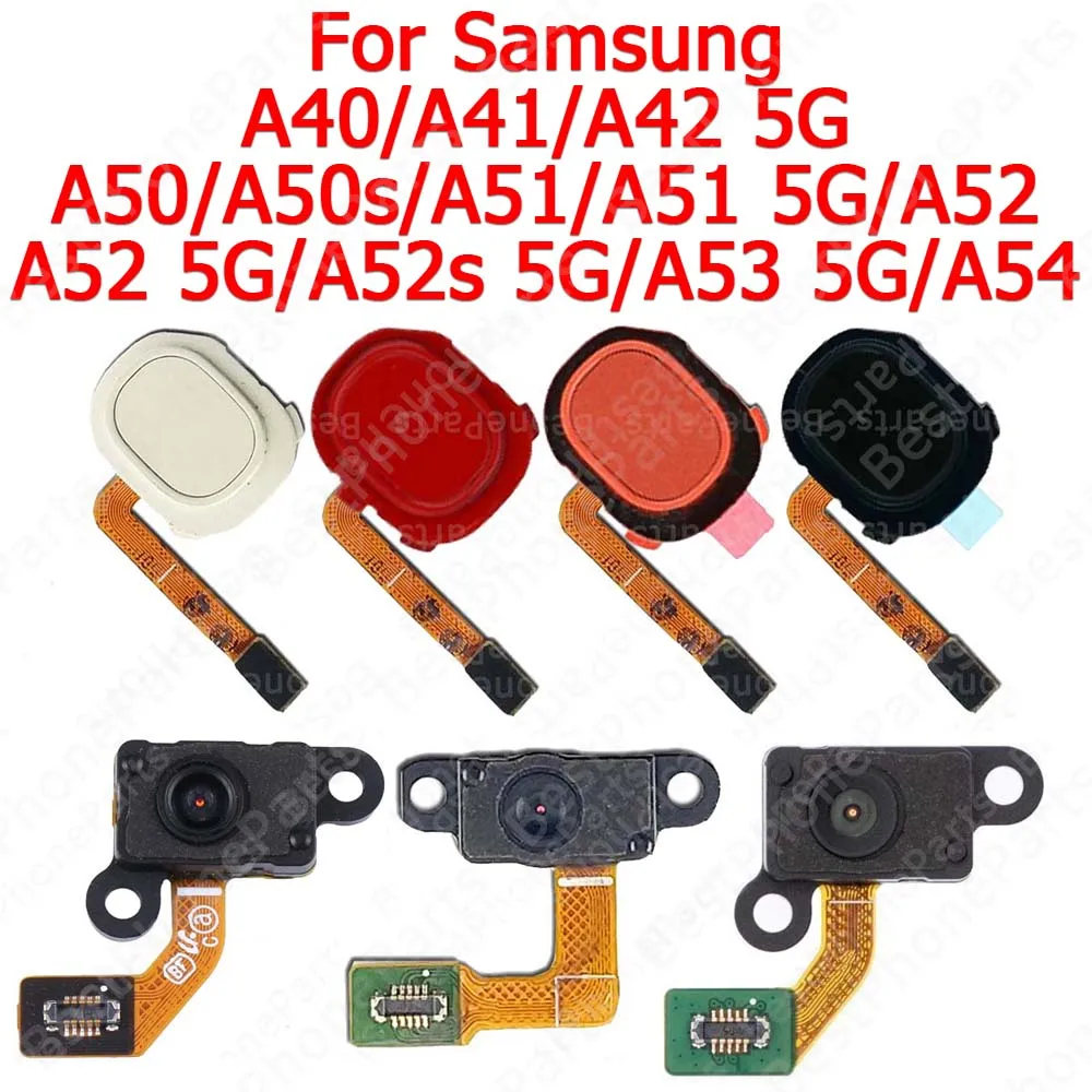 Fingerprint Sensor For Samsung Galaxy A51 A52 A52s A53 5G A54 A40 A41 ...