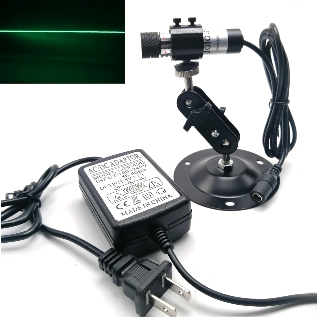 8 hours Work 520nm 50mW Green Line Level Laser Module Sawmill Sewing ...
