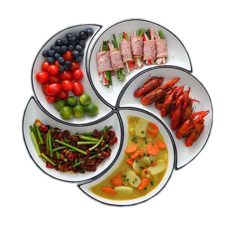 Ceramic-Dinner-Food-Plates-Set-Dinnerware-Sets-For-Salad-Snack-Dessert ...