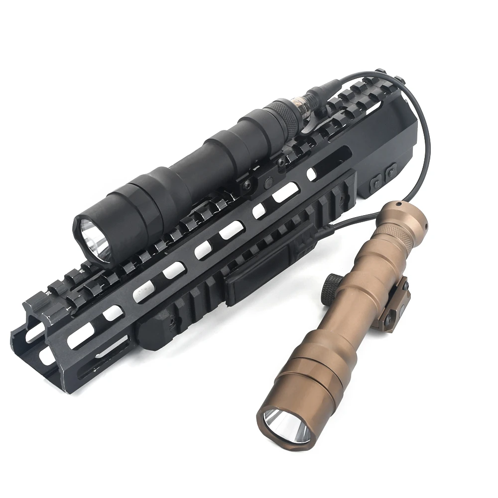 Wadsn Airsoft Flashlight M600df Dual Fuel Led Scout Light 1400 Lumens ...