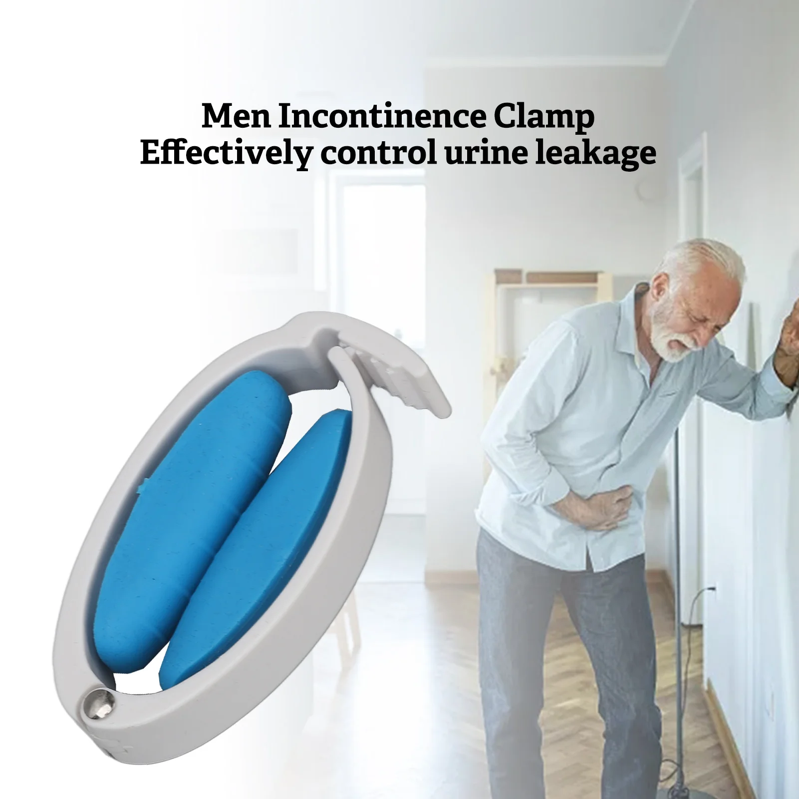 Portable-Medical-Male-Incontinence-Clamp-Penile-Clamp-Control-Urinary ...