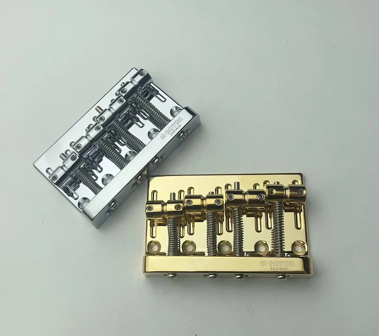 Genuine-Electric-Bass-Bridge-lat-o-Saddle-Chrome-preto-original-GOTOH ...
