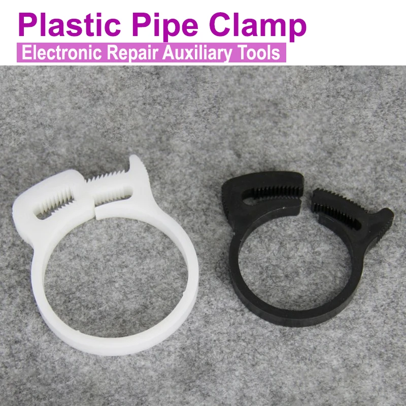 10Pcs-Plastic-Tube-Clamp-3-8-59mm-Plastic-Line-Water-Pipe-Strong-Clip ...