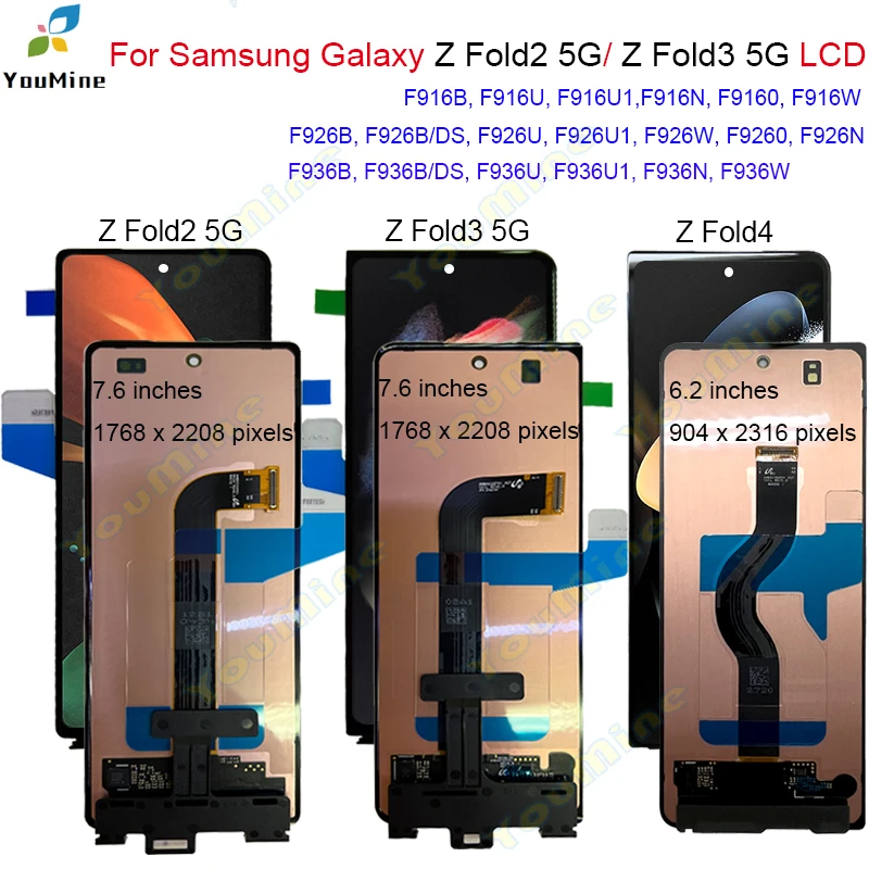 Samsung Z Fold 3 Display Original | Samsung Galaxy Z Fold3 5g Display ...