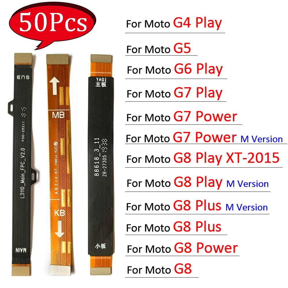 50Pcs-NEW-Tested-For-Motorola-Moto-G4-G5-G6-Play-G7-G8-Plus-Power-Main ...
