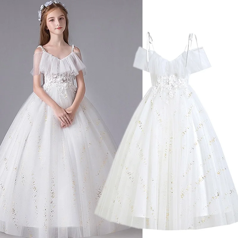 White Dress For Graduation For Kids