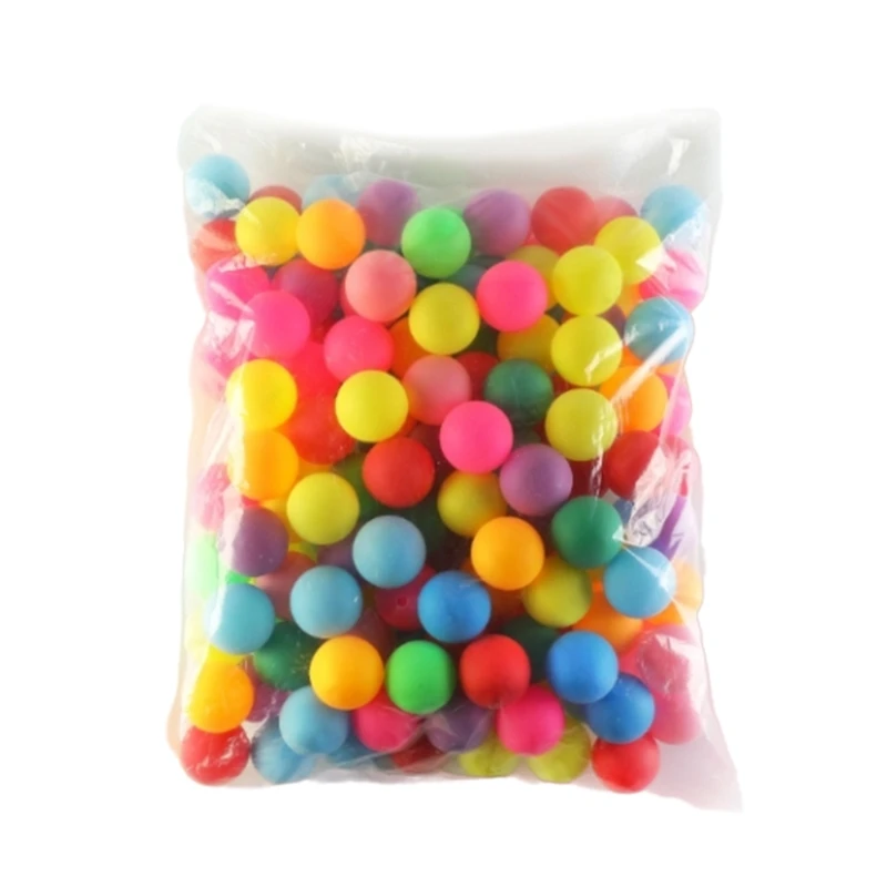 652D-50Pcs-Multicolour-Pongs-Ball-Table-Tennis-Ball-Entertainment-Small ...