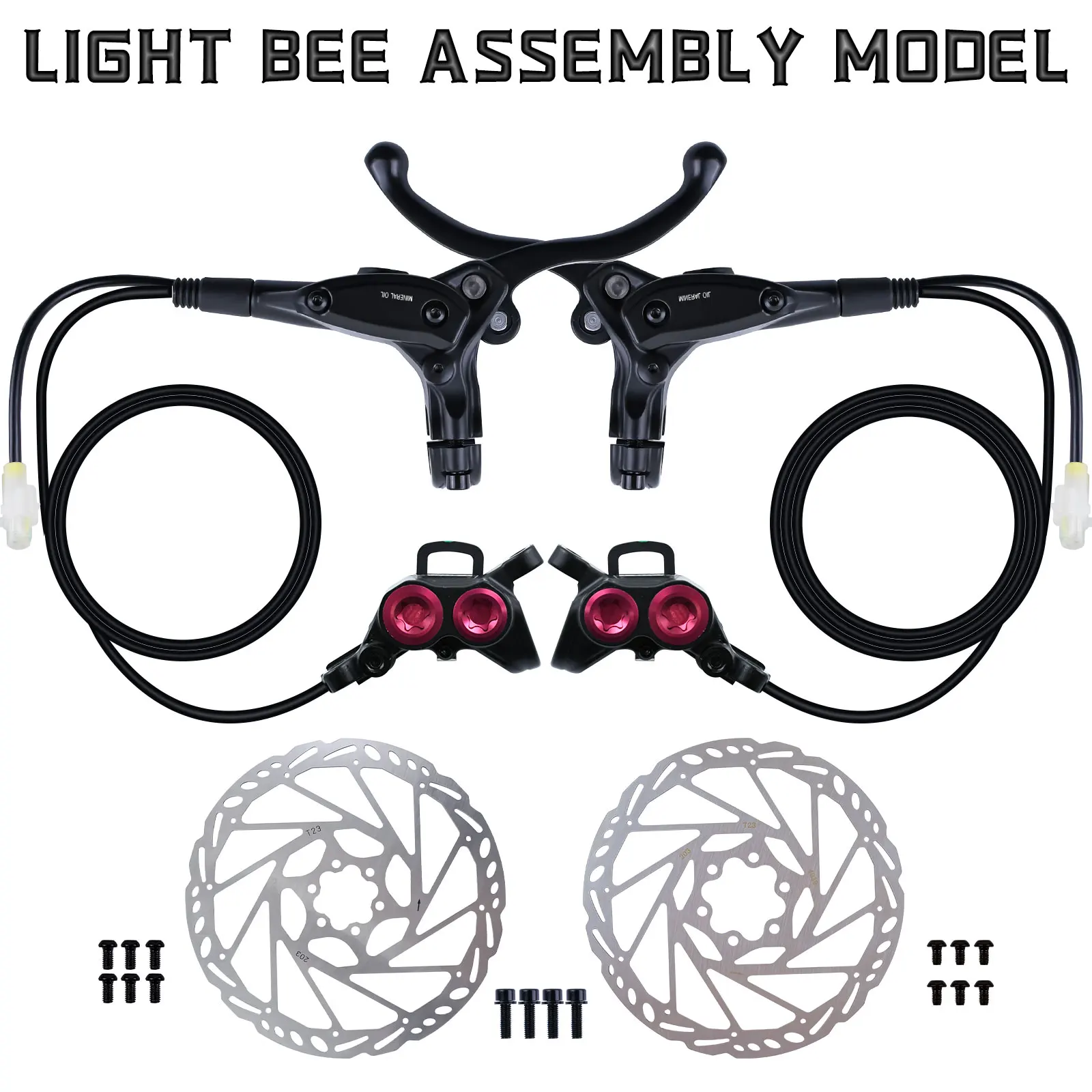 For Surron Light Bee X Brake Pump System Set New Integrated Brake for ...
