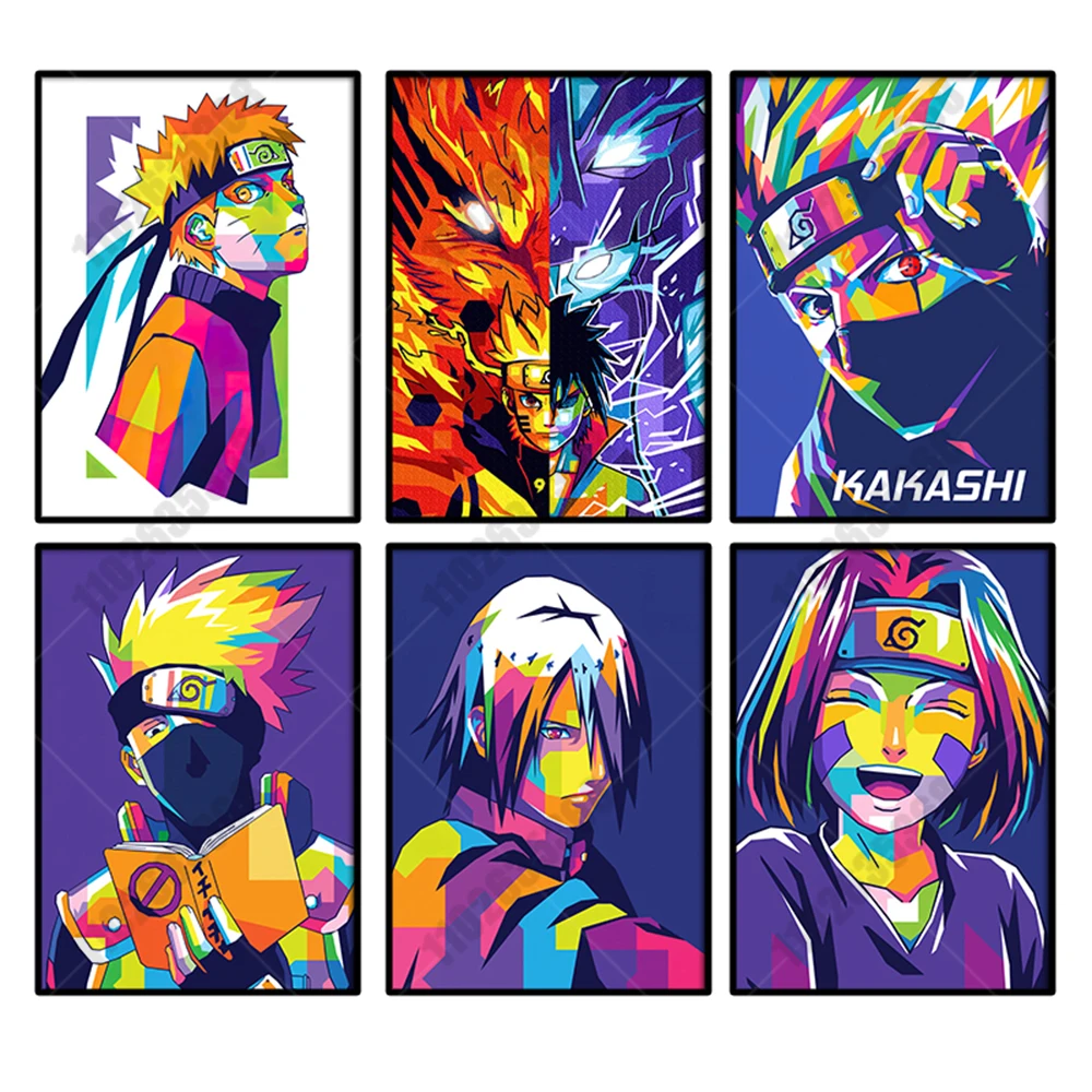 NarAAPoster Rick Canvas Painting for Children, Peripheral Anime, 173 ...