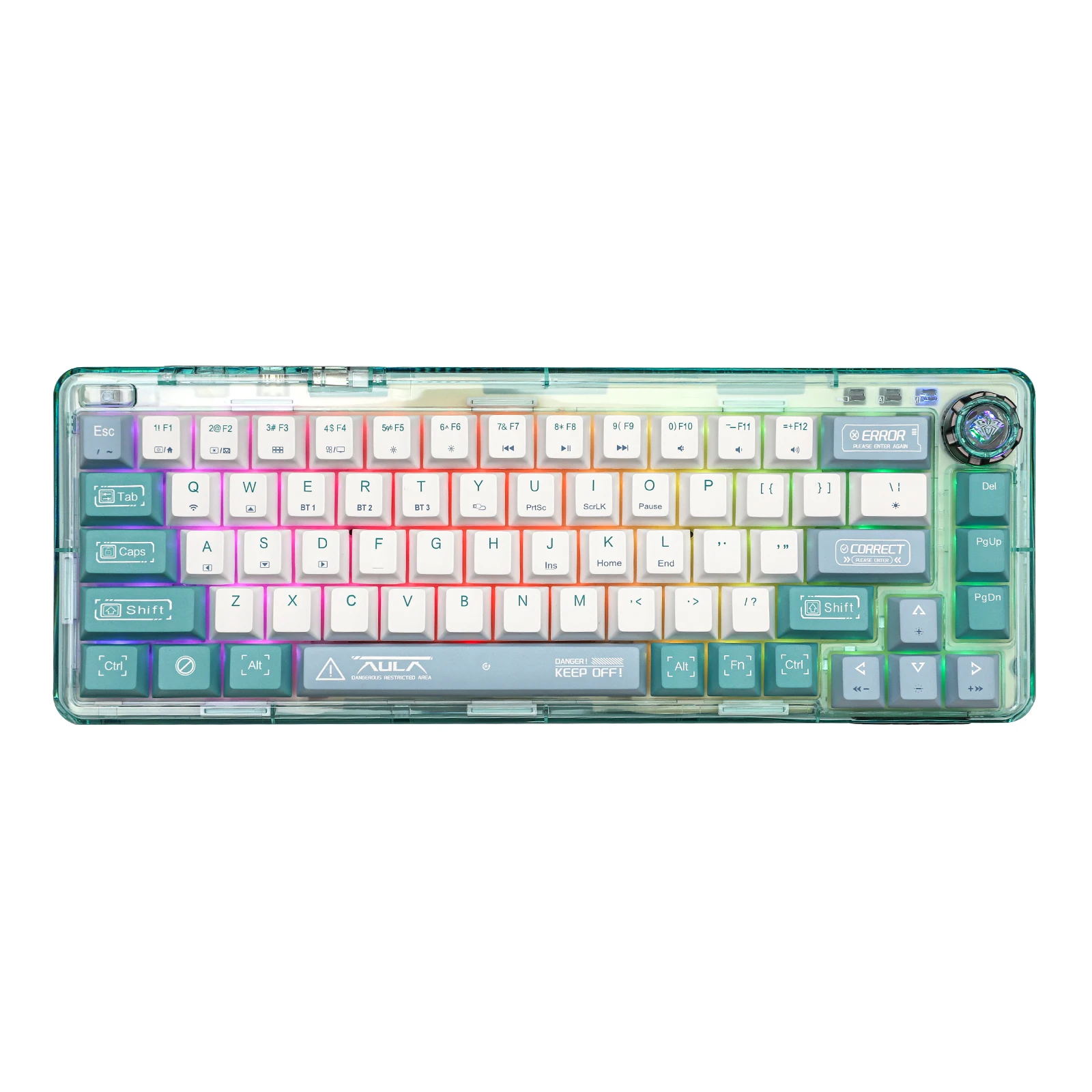 EPOMAKER X AULA F68 - 65% Wireless Gasket Keyboard