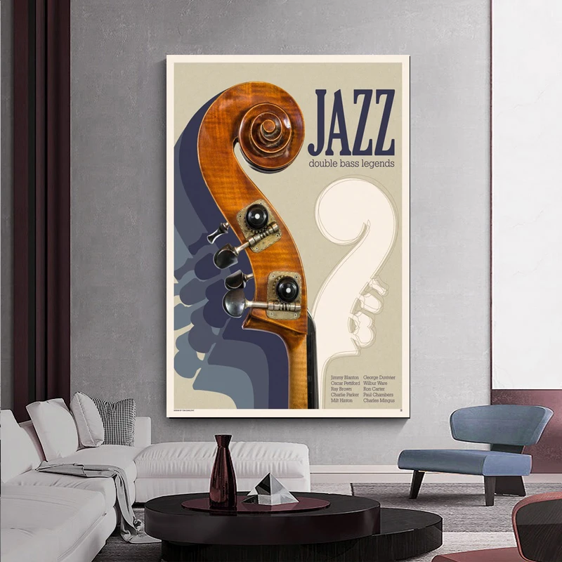 Double Bass Painting