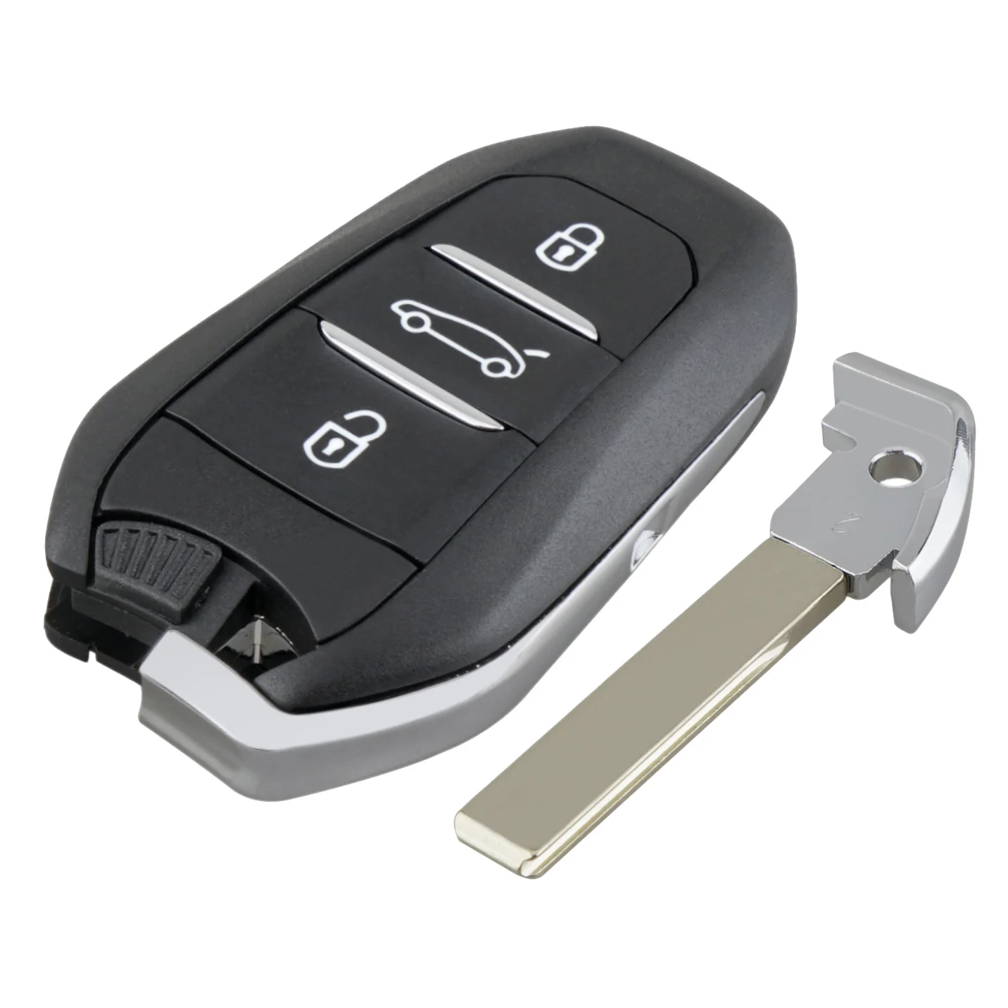 Car-Smart-Remote-Key-3-Button-433Mhz-46-CHIP-Fit-for-Peugeot-208-308 ...