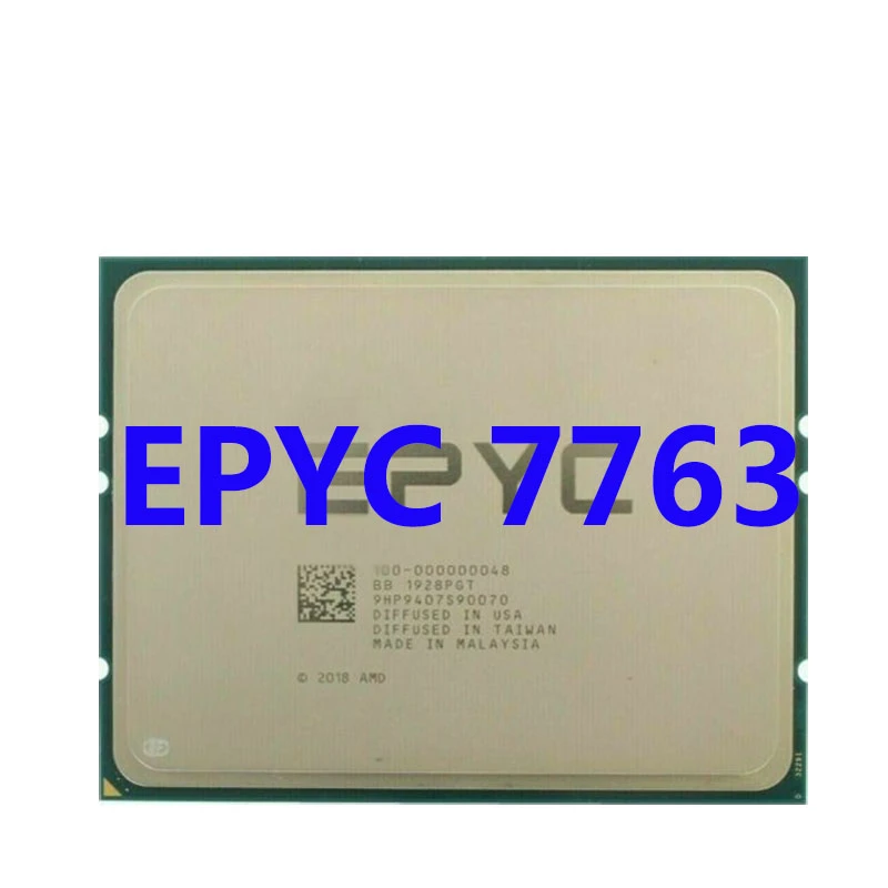 Amd Epyc 7763 Cpu 2.45ghz 64c/128t 64m Cache 280w Ddr4-2666v Socket Sp3 ...