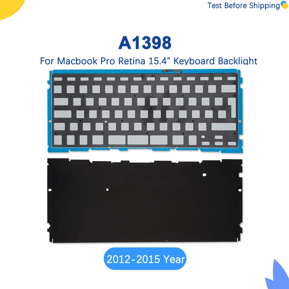 New A1398 Keyboard Backlight For Macbook Pro Retina 15.4" US UK ...