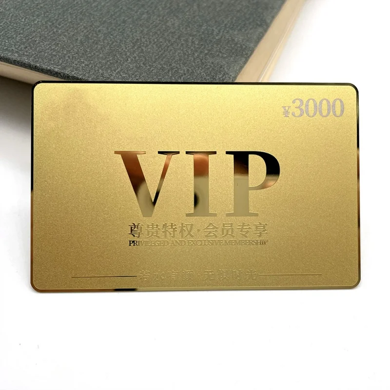 Custom-printable-stainless-steel-smart-VIP-membership-cards-blank-ized ...