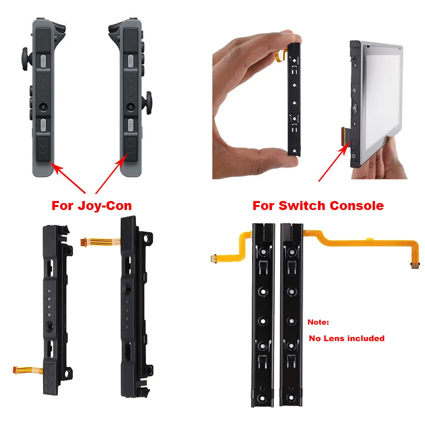 1x-L-R-LR-Slide-Left-Right-Sliders-Railway-Replacement-for-Switch-NS ...