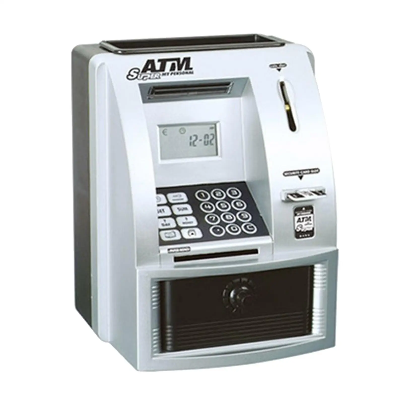 Electronic Piggy Bank ATM Password Money Box Cash Coins Saving Box ATM ...