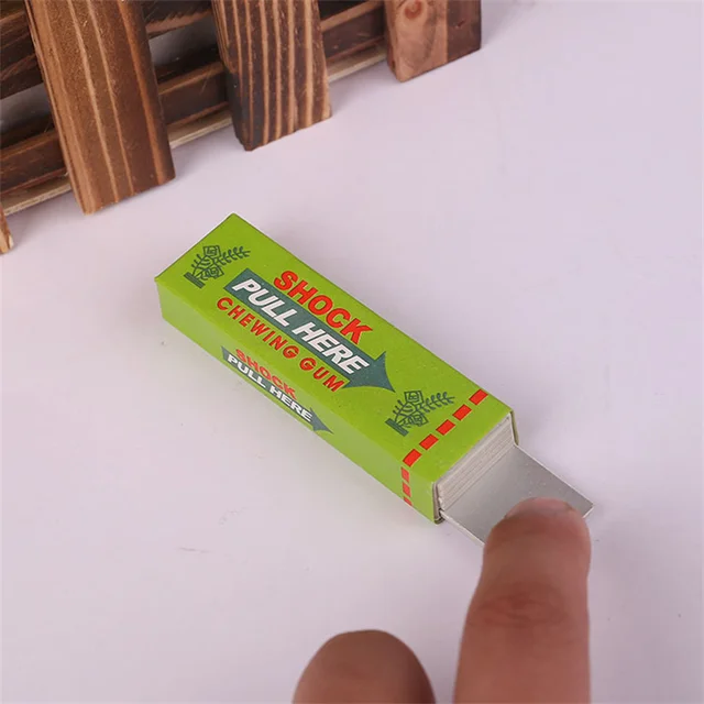 Funny Electric Shock Chewing Gum,shocking Toy ,funny, 55% OFF