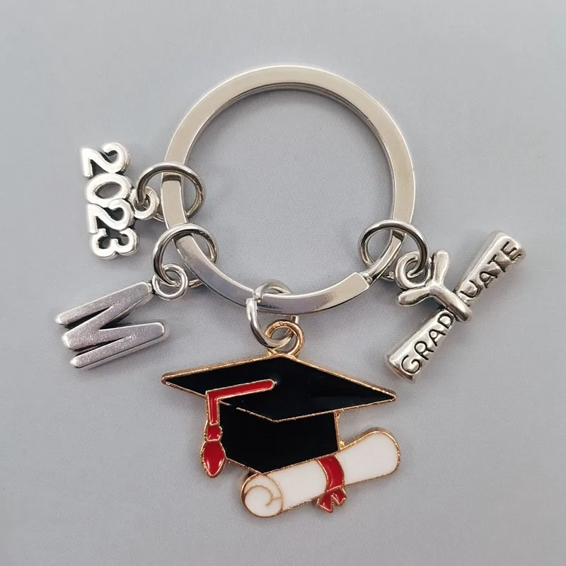 Enamel Graduation Cap Keychain | Graduation Key Chains | Graduation ...