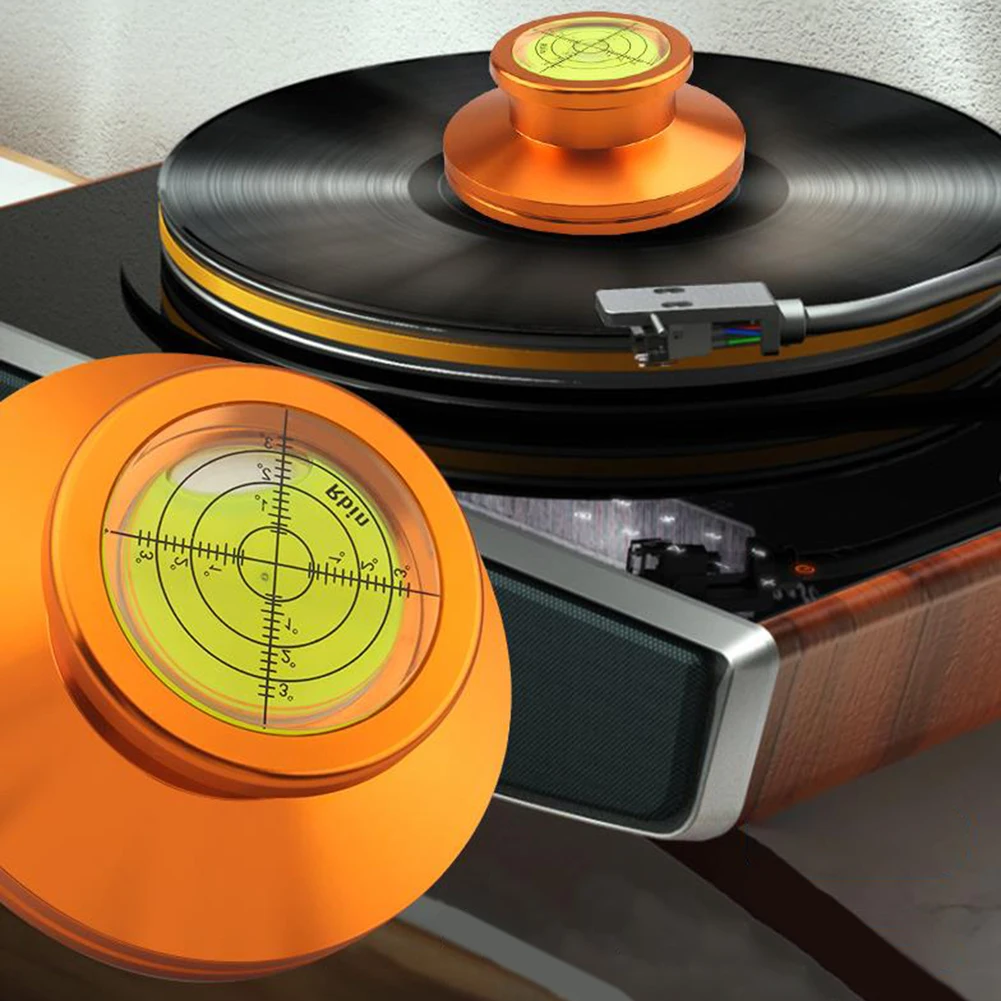 Universal-LP-Disc-Stabilizer-Vinyl-Turntable-Weight-Clamp-with-Level ...